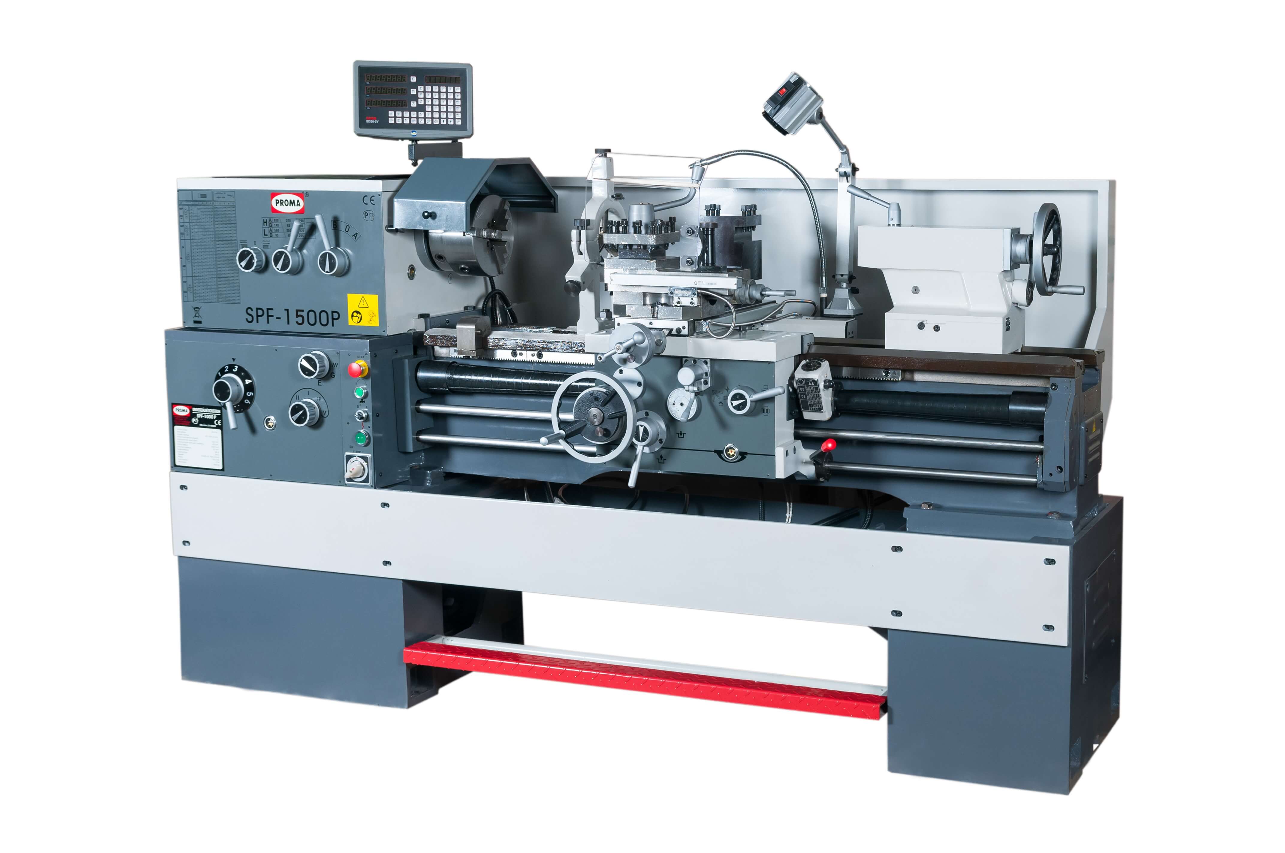 Tokarka uniwersalna 1 500 mm z odczytem cyfrowym - Proma Polska ...